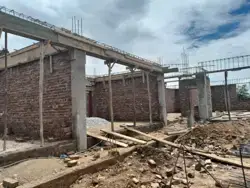Double storey building construction - Zimbabwe