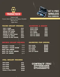 Techno Phones For Sale - Zimbabwe